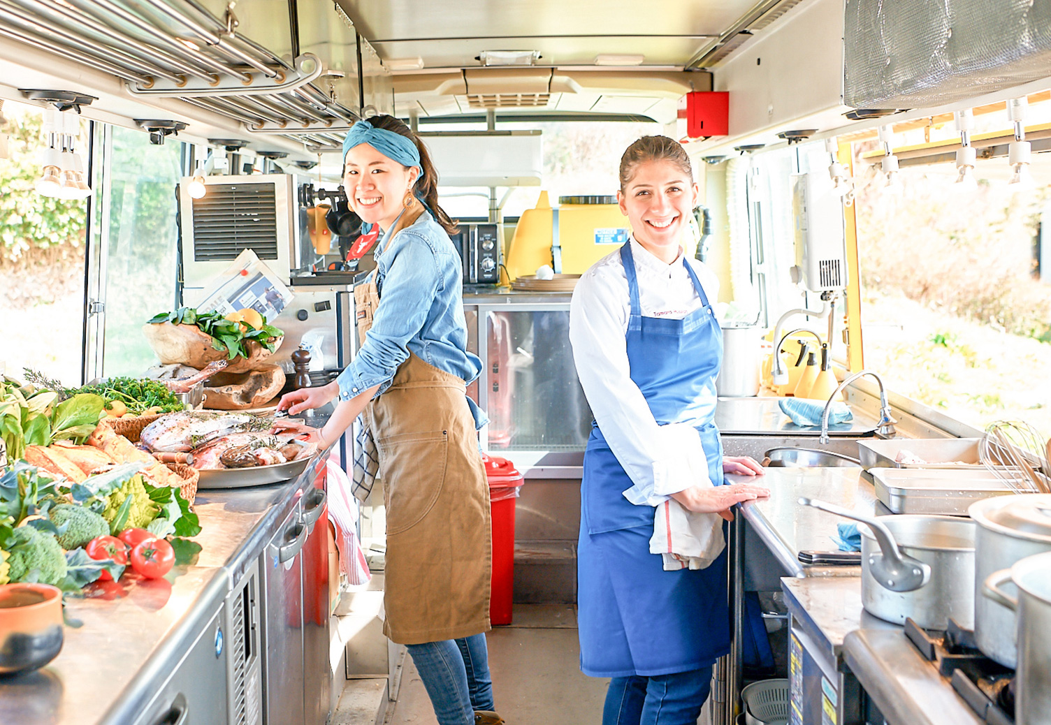 A culinary experience for food lovers on the kitchen bus. ｜AKO CITY'S SALT